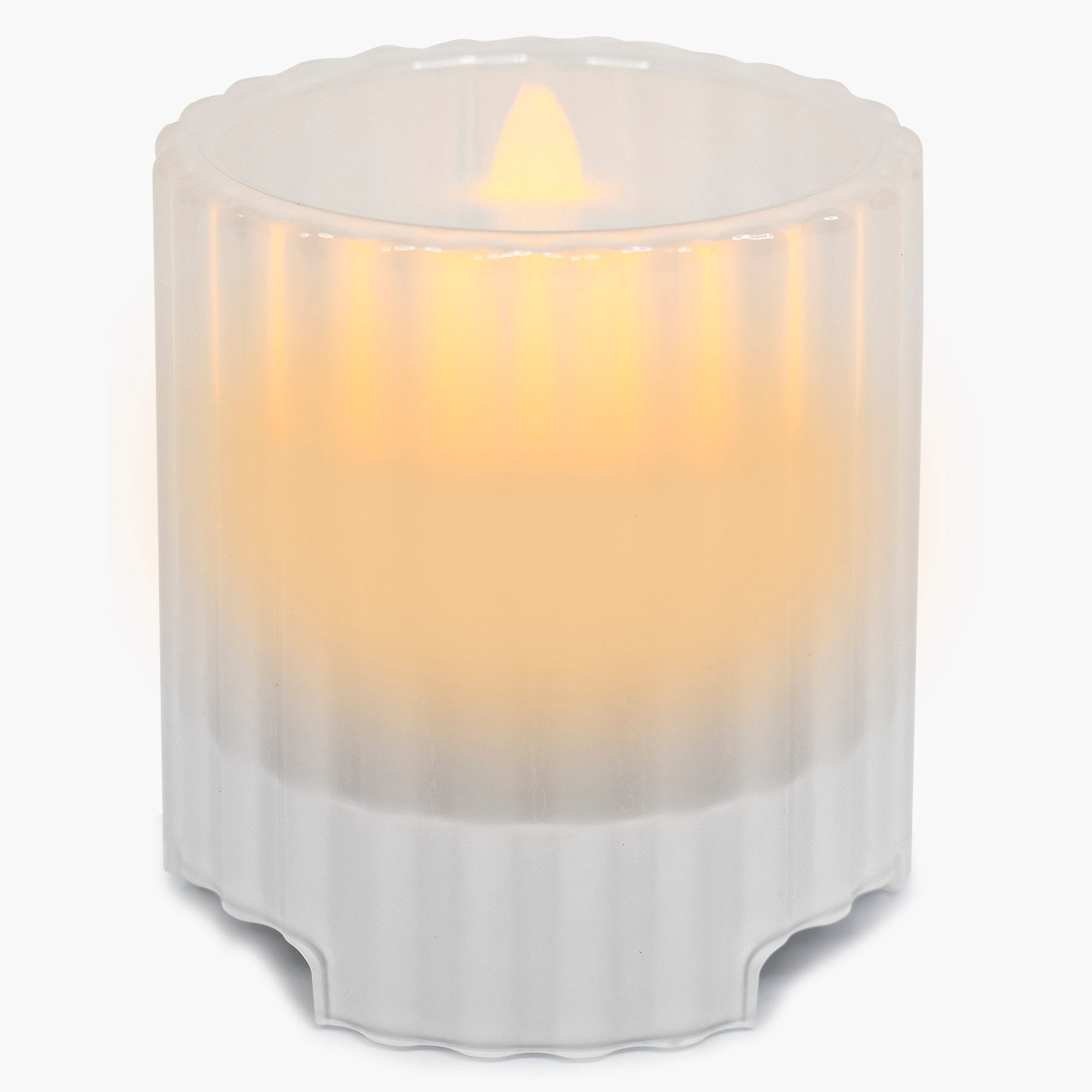 Flameless Candle with Bluetooth Speaker, LED Candle with Rechargeable