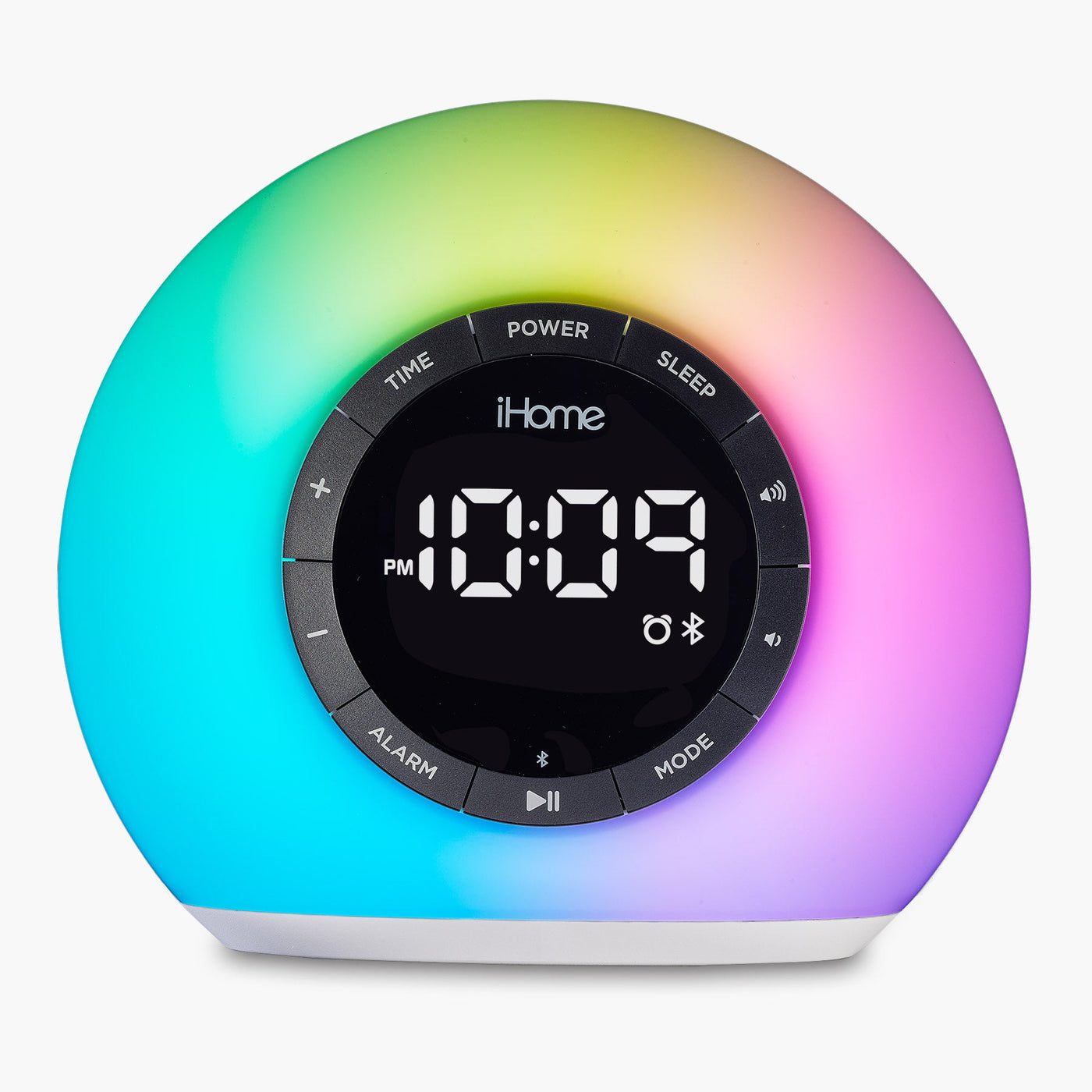 Sunrise Alarm Clock Radio with Bluetooth Speaker and Color Changing La